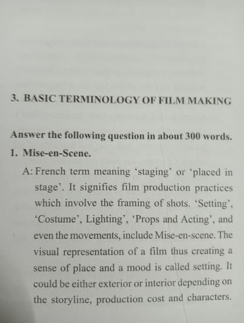 Film studies part 5 | PDF