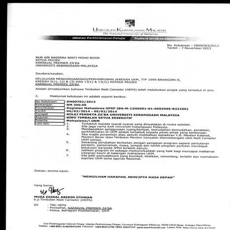 surat kelulusan jppel 1 kapreza | PDF