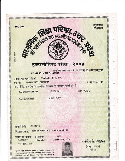 B.Sc _All Marksheet | PDF