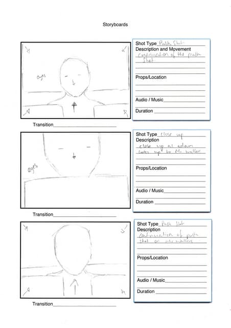 Unit 18 Storyboard | PDF