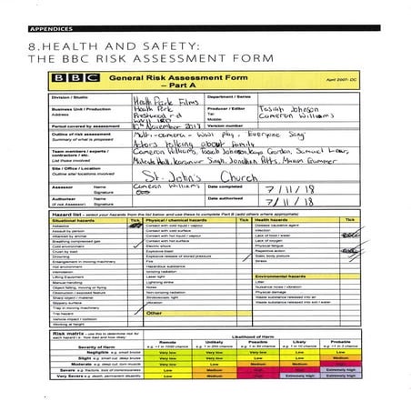 risk assessment | PDF