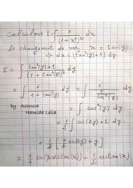 Integration of exr and log function | PDF