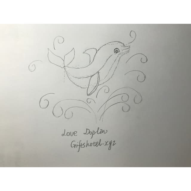 How to draw dolphin play water | PDF