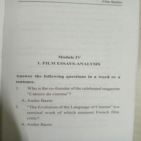 Film studies part 5 | PDF