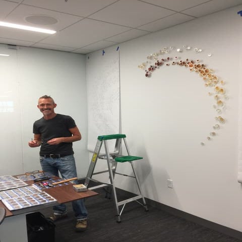 Alan Bur Johnson working on "Core". | PDF