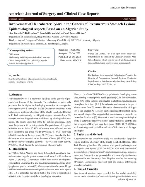 Appendicitis in Basrah City: An Observational Study | PDF