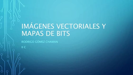 Diferencia entre imagen vectorial y mapa bits | PDF