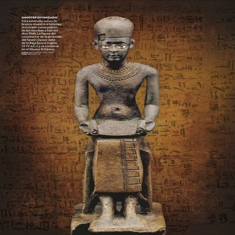 IMHOTEP, ARQUITECTO Y DIOS (El creador de la primera pirámide).pdf