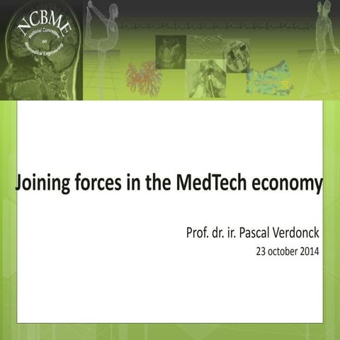 Joining Forces in the MedTech Economy | PPTX
