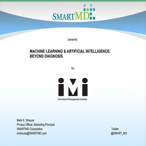 Smartmd presentations