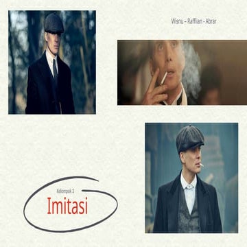 Imitasi INTERAKSI SOSIAL SOSIOLOGI .pptx