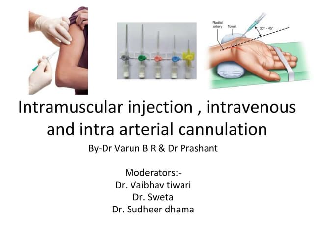 Intravenous Injection ppt | PPTX