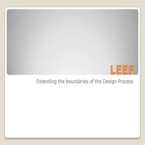 FINAL PROJECT: LEEF WEBSITE | PPTX