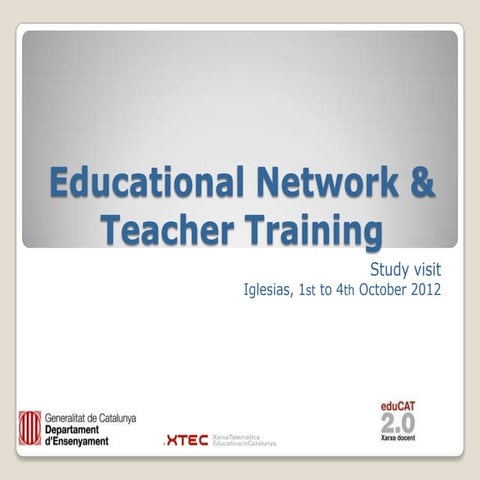 Educational Network & Teacher Training | PPT