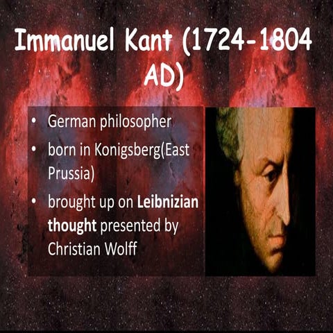 Immanuelkant | PPTX