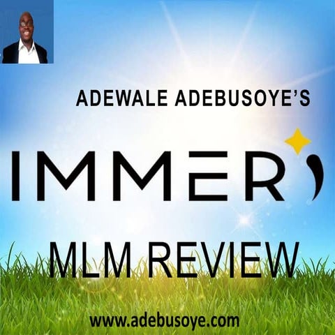 Do not say "Yes" to Immeri MLM without reading this! | PPT