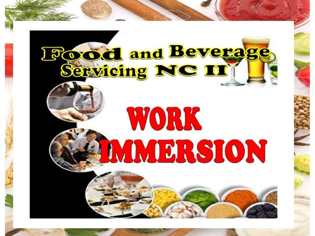 Work Immersion Program - A walkthrough on the Basics of Work immersion ...