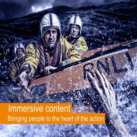 Immersive content - bringing people to the heart of the action | PPT