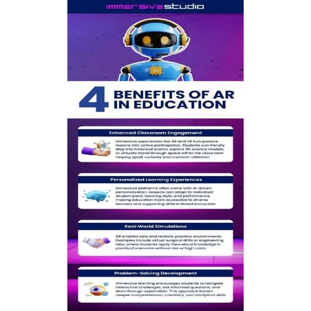 4 Benefits of AR in Education - immersive studio | PDF