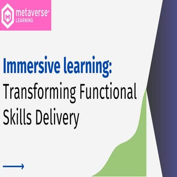 Immersive Learnings, Training & Programs | PPT