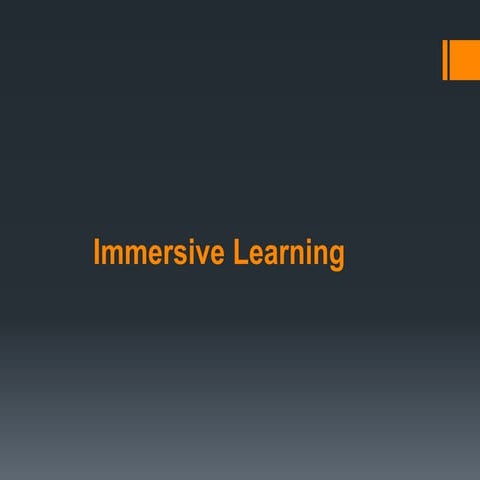 What is Immersive learning? What is a Meme? | PPT