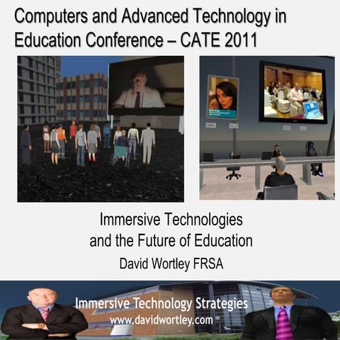 Immersive technologies and the future of education | PPTX