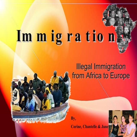 Immigrantion From Africa | PPT