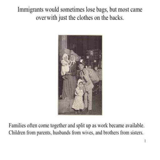 Immigrant Slideshow #1 | PDF | Houses | Real Estate