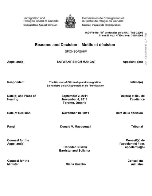 Rcs no 332 98 (possession) | PDF