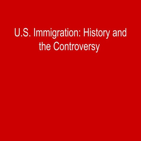 Immigration Powerpoint | PPT