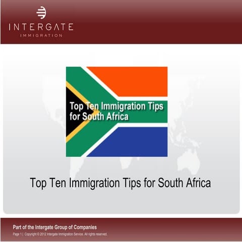 Immigration south-africa | PPT