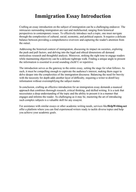 Immigration Argumentative Essay.pdf