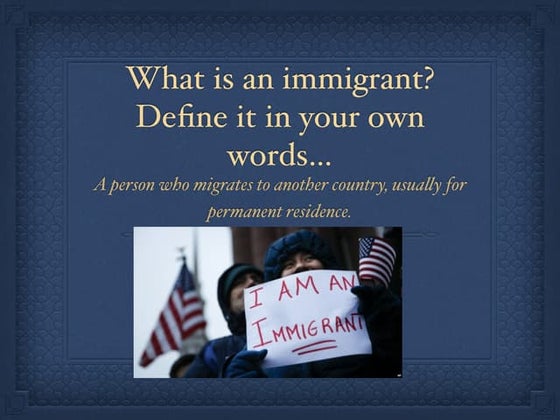 Immigration Powerpoint | PPT