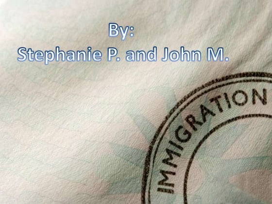 Immigration Powerpoint | PPT