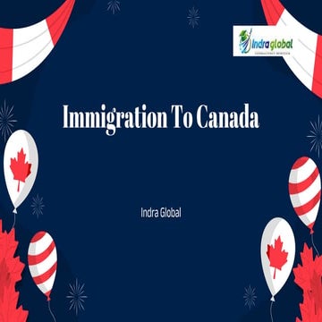 Immigration To Canada | PPTX