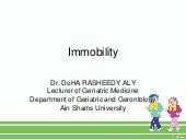 Immobility | PPT