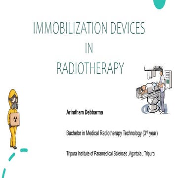 Immobilization device in radiotherapy | PDF