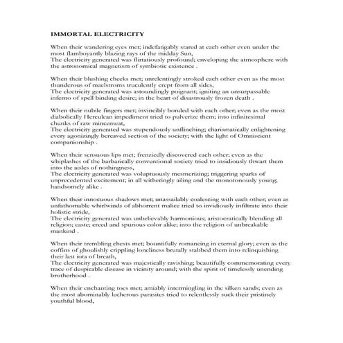 Immortal Mother | DOC