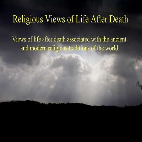 Religious Views of Life After Death | PPT