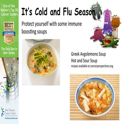 Protect Yourself from Cold and Flu with Immune-Boosting Soups | PPT