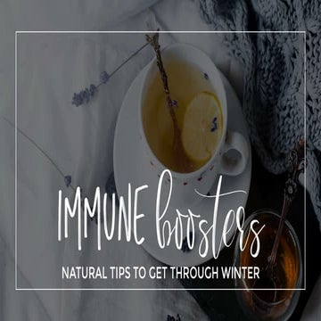 Immune Boosters | PPTX