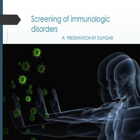 Immune disorders | PPTX