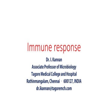 Immune response | PPT