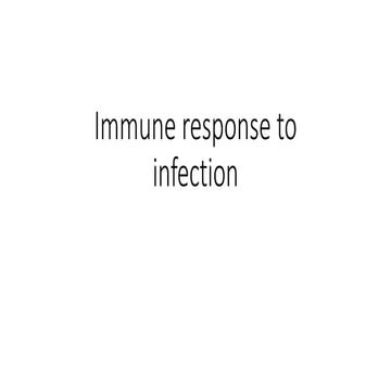 Immune response to infection.pptx.very informative for be students as ...