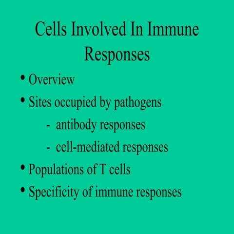 Immune Response To Pathogen Pdf