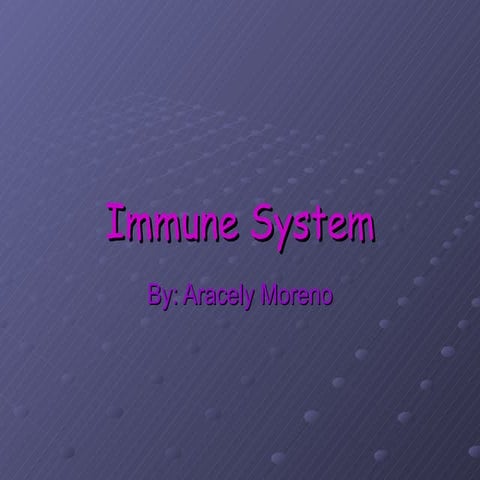 Immune System | PPT