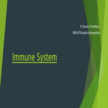 Immune system preliminary | PPT
