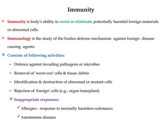 CELL AND HUMORAL immunity 1.pptx | Infectious Diseases | Diseases and ...