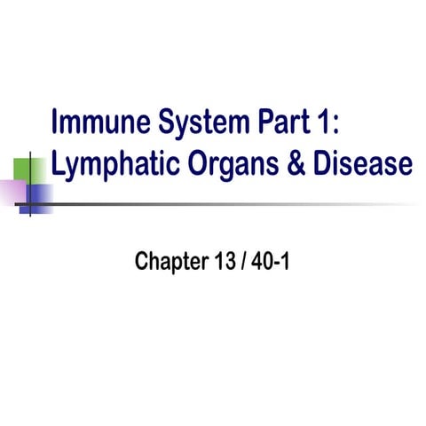 Immune System presentation for high school | PPT