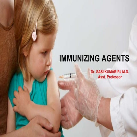 Immunising agents | PPTX
